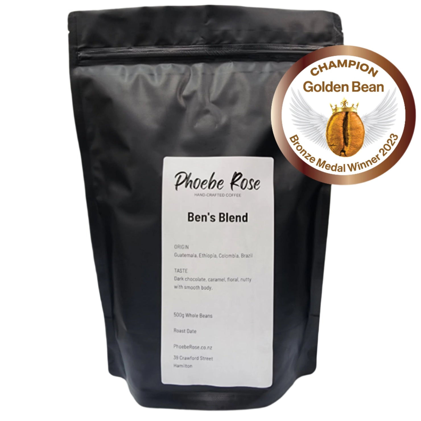 Buy Hand-roasted Coffee Beans NZ – Phoebe Rose Coffee Roaster