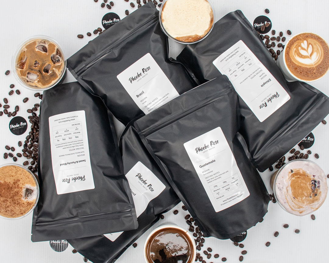 Fine Roast Coffee Beans – Phoebe Rose Coffee Roaster